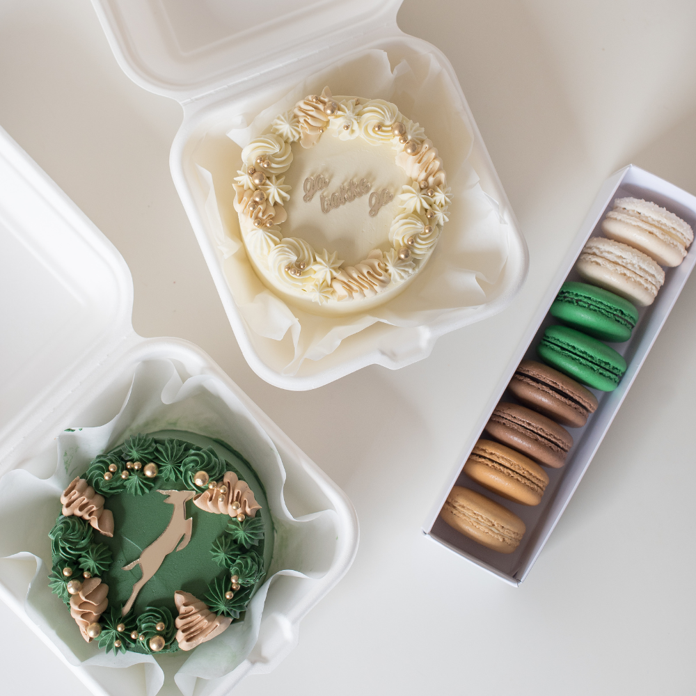 SPRINGBOK LUNCHBOX CAKE | GREEN – Blos Bakery