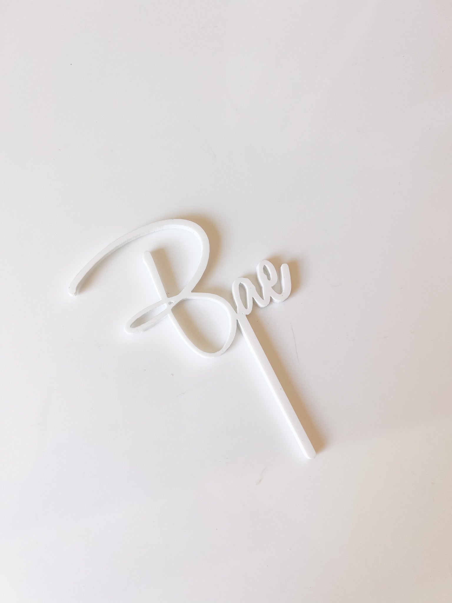 CAKE TOPPERS | SCRIPT – Blos Bakery